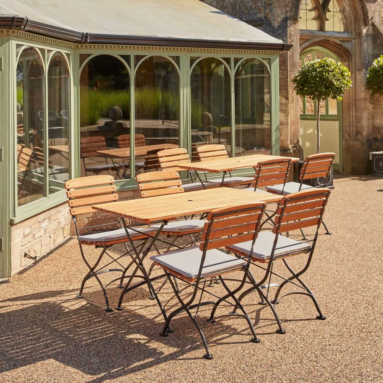 ZAP-Arch Square Folding Table - Winscombe