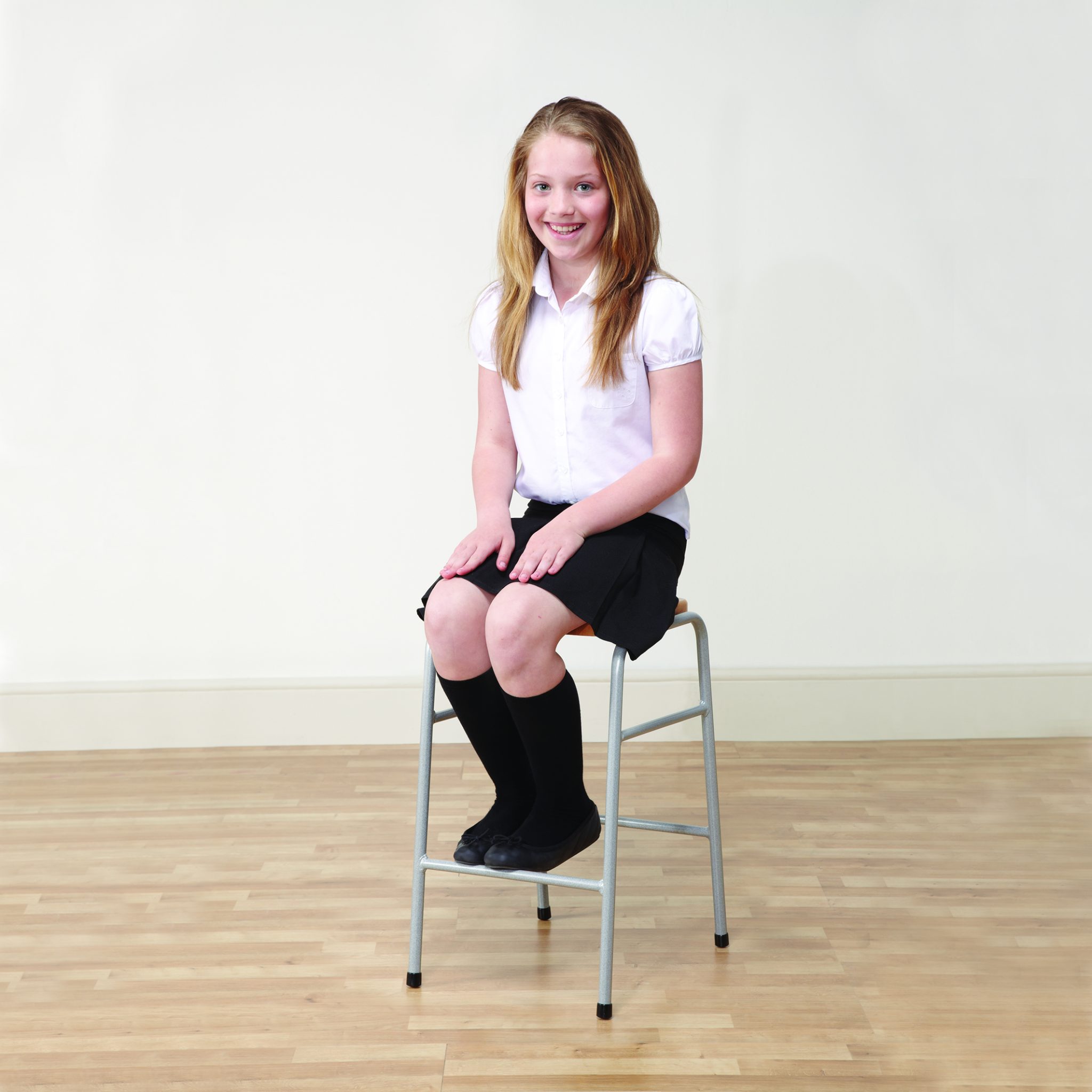 Metalliform 25 Series Stackable MDF Stool - Winscombe