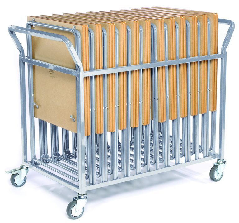 Metalliform Folding Exam Tables -24 Bundle/Pack with Trolley - Winscombe